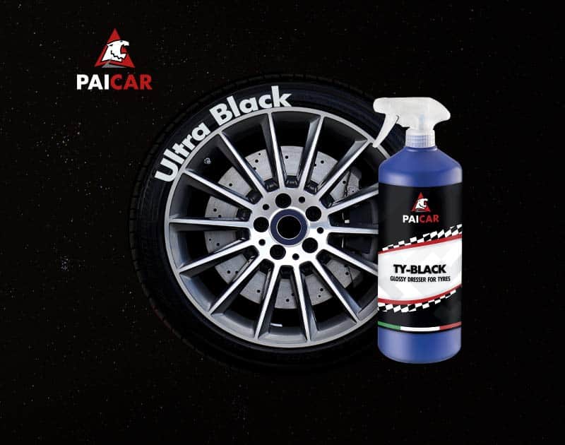TY-BLACK: the glossy dresser for tyres
