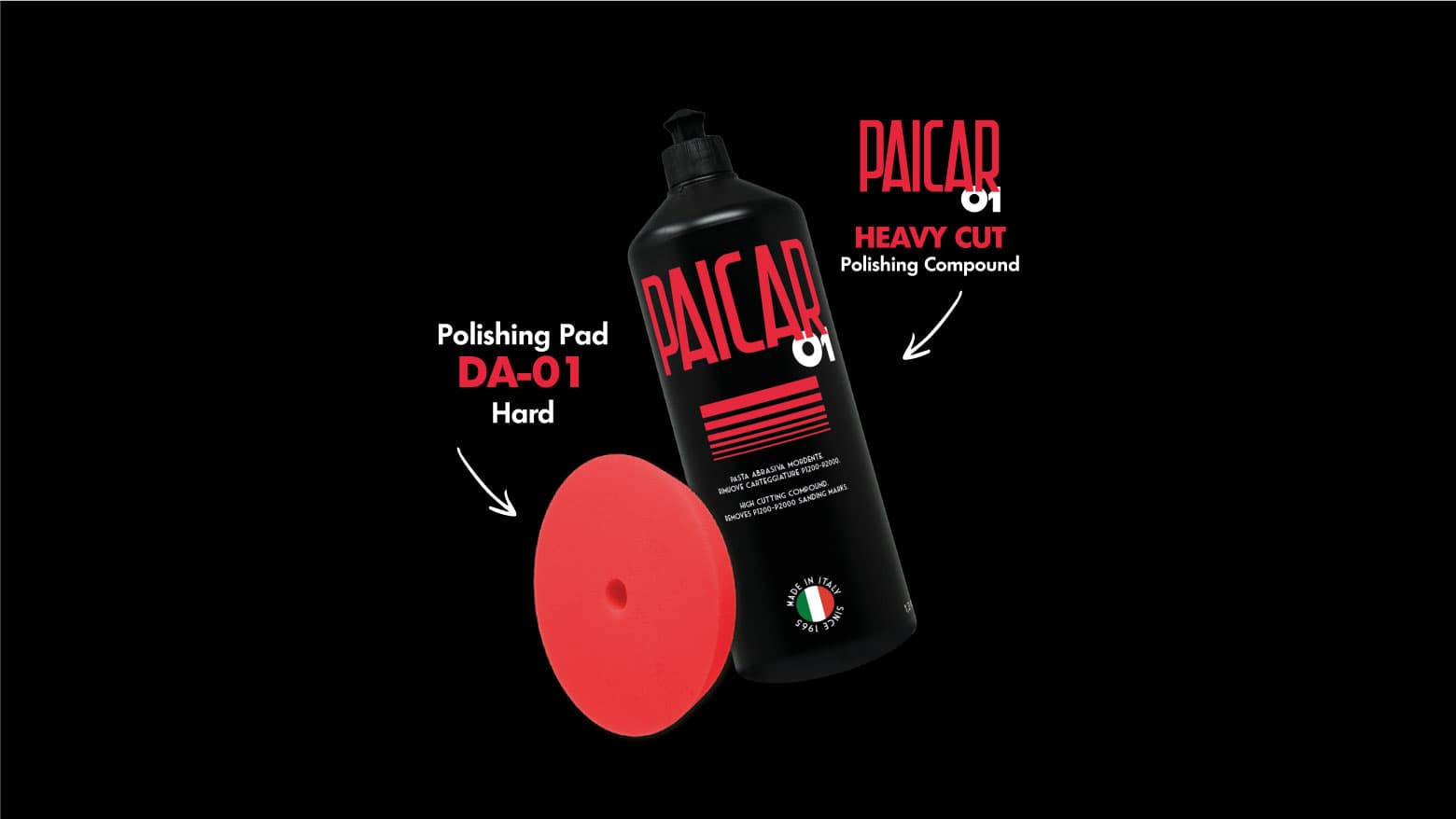 DA-01: the perfect polishing pad for PAICAR 01 - PAI Cristal