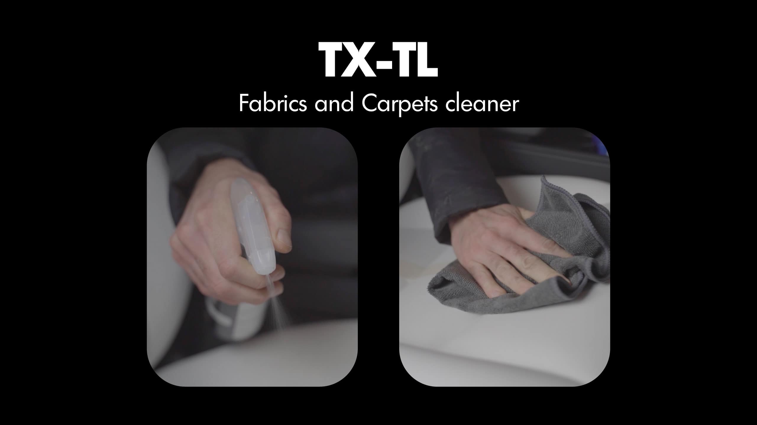 TX-TL Fabrics and carpets Cleaner - PAI Cristal
